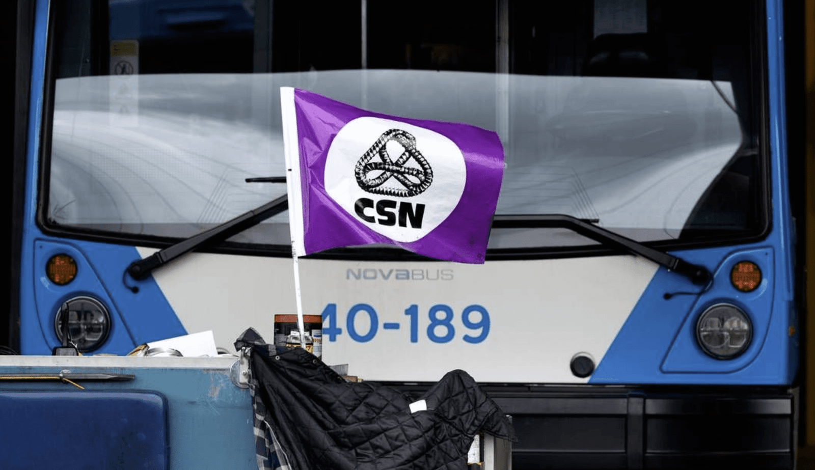 Maintenance workers on strike against dismantling of Montreal public ...